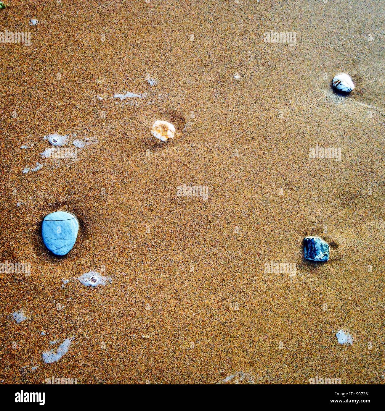 Pebbles on a beach Stock Photo - Alamy