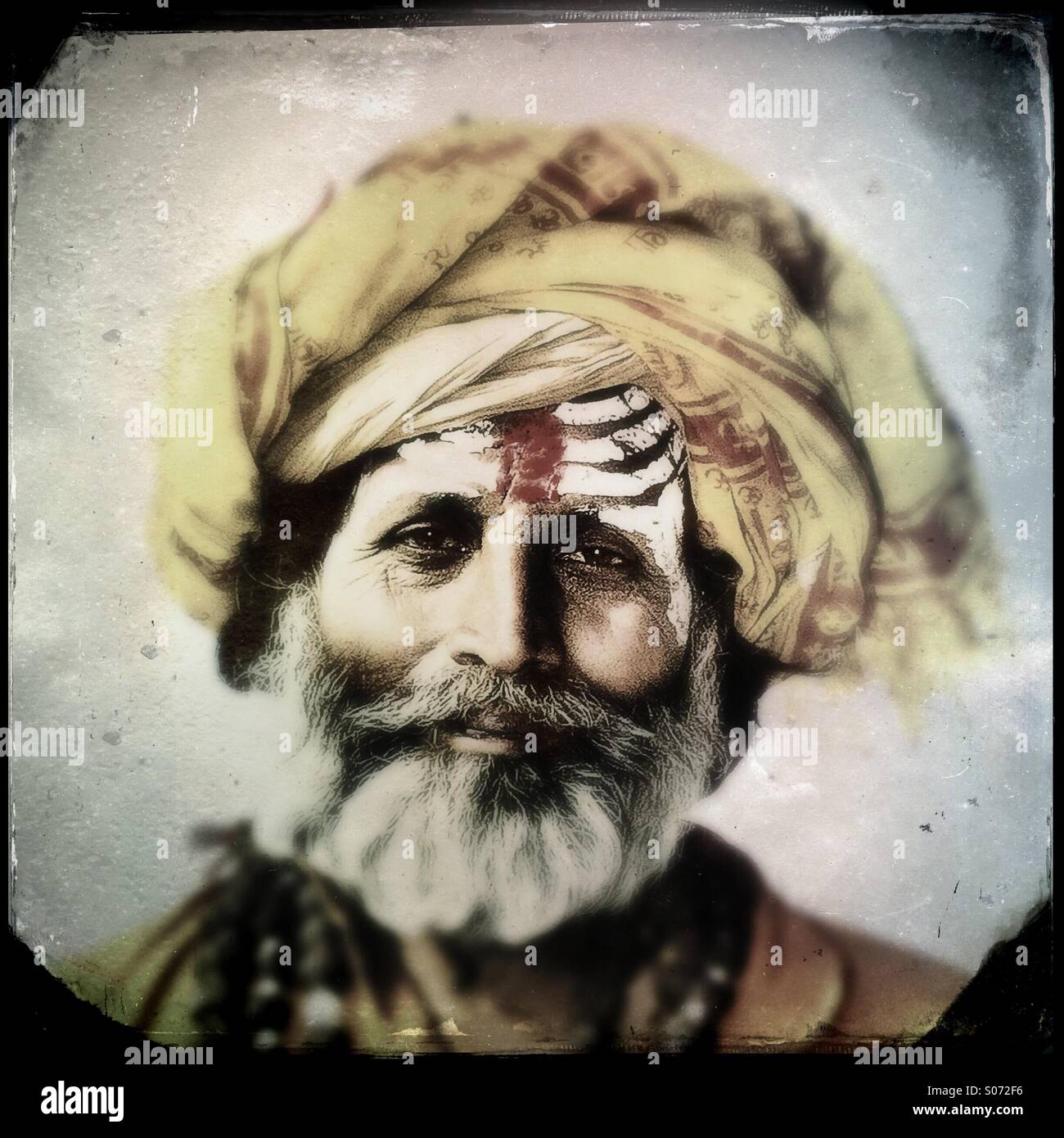 Portrait of a Nepalese sadhu holy man Stock Photo - Alamy