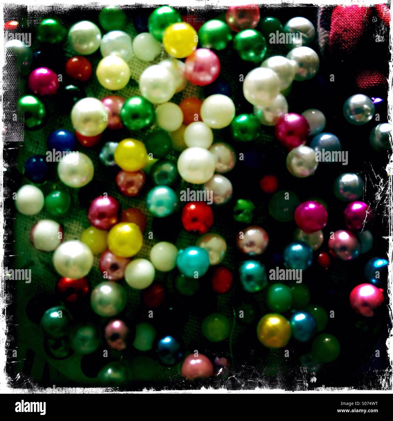 Colour pin heads Stock Photo - Alamy