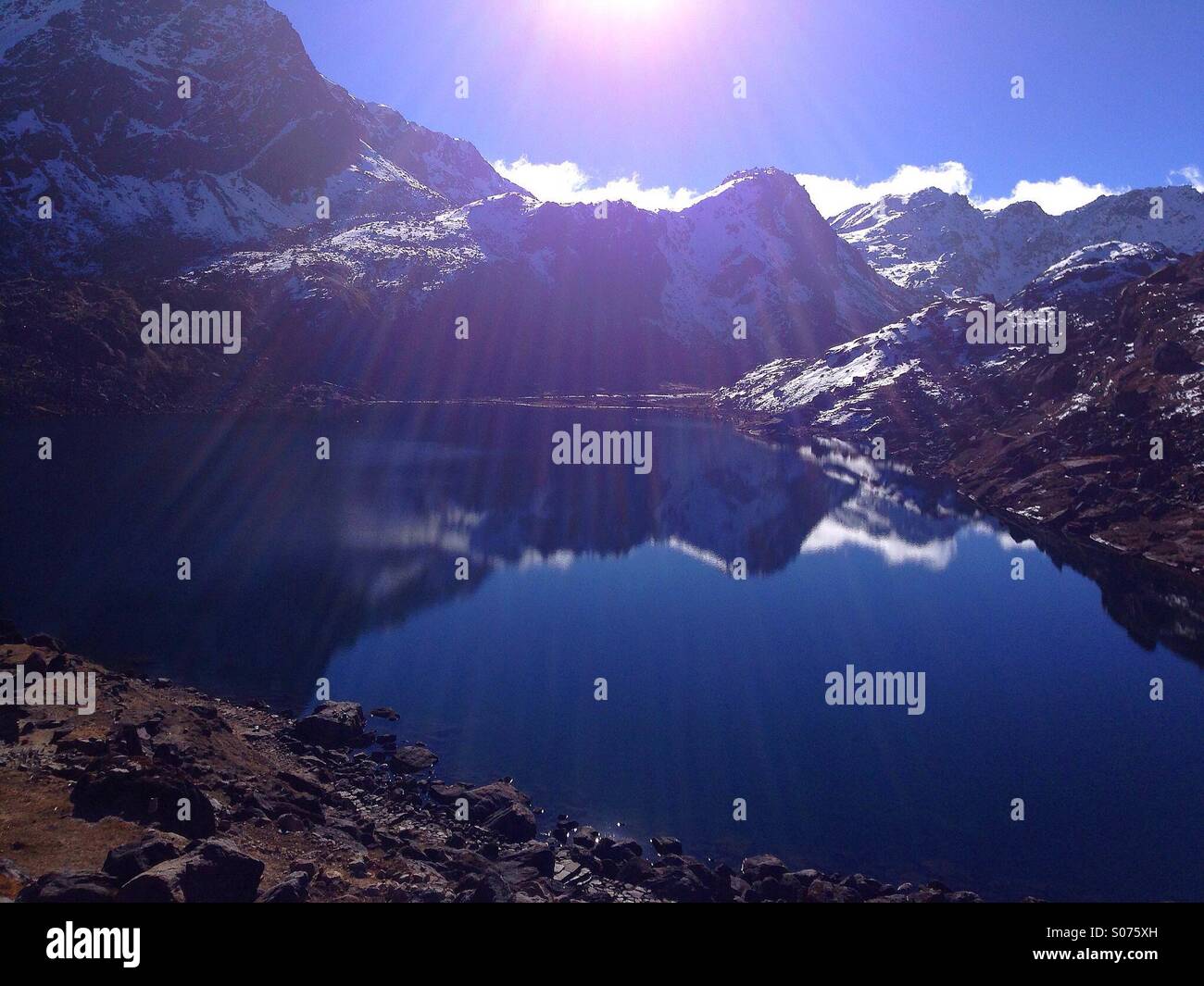 Gosaikunda Lake High Resolution Stock Photography and Images - Alamy