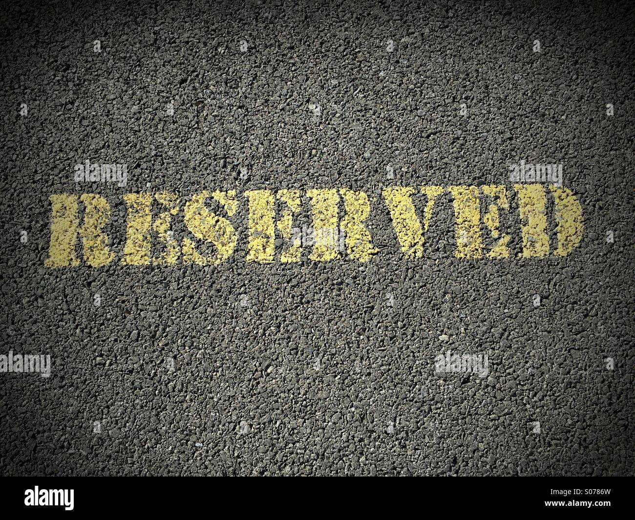 Tarmac Paint Road Signage High Resolution Stock Photography and Images ...