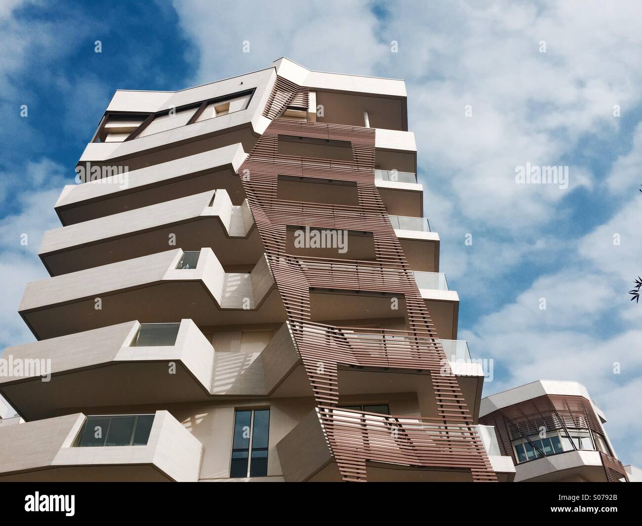 Modern building in Milano Stock Photo - Alamy