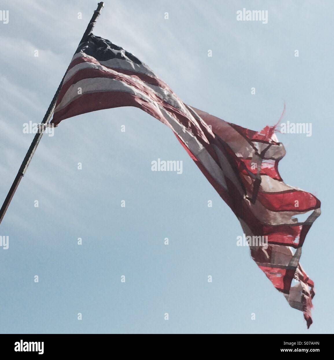 Ragged flag hi-res stock photography and images - Alamy