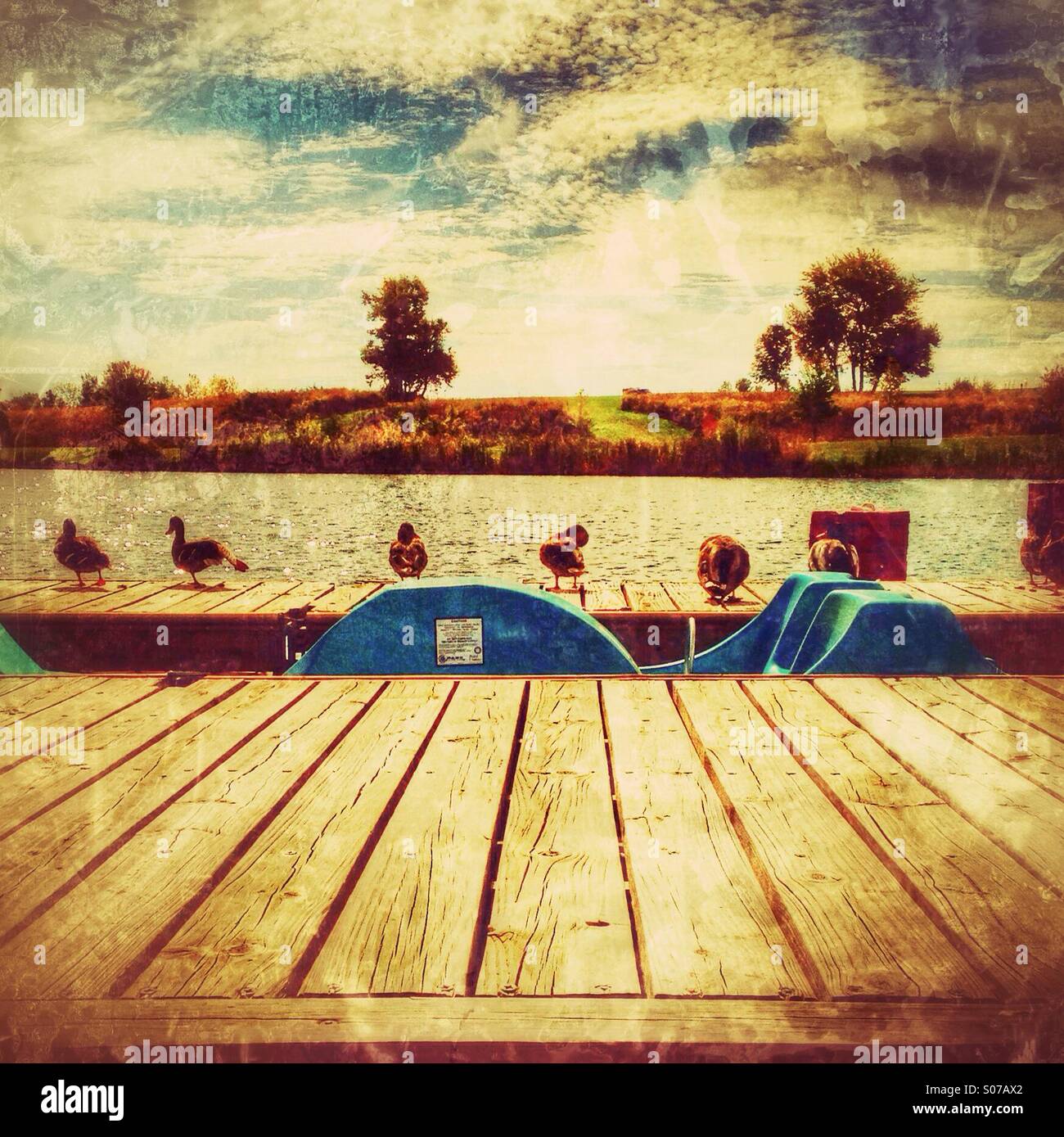 Taking rest on pier hi-res stock photography and images - Alamy