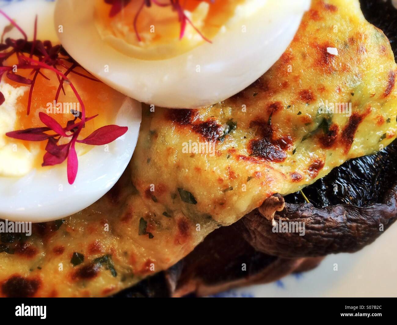 Welsh Rarebit With Egg