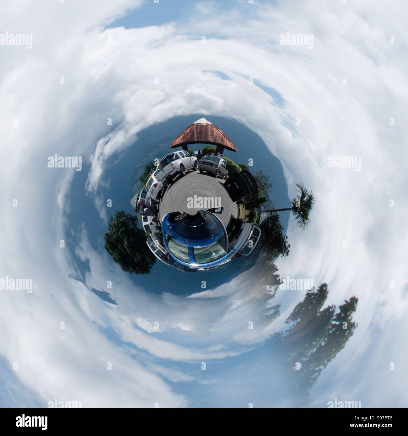 Tiny planet effect hi-res stock photography and images - Alamy