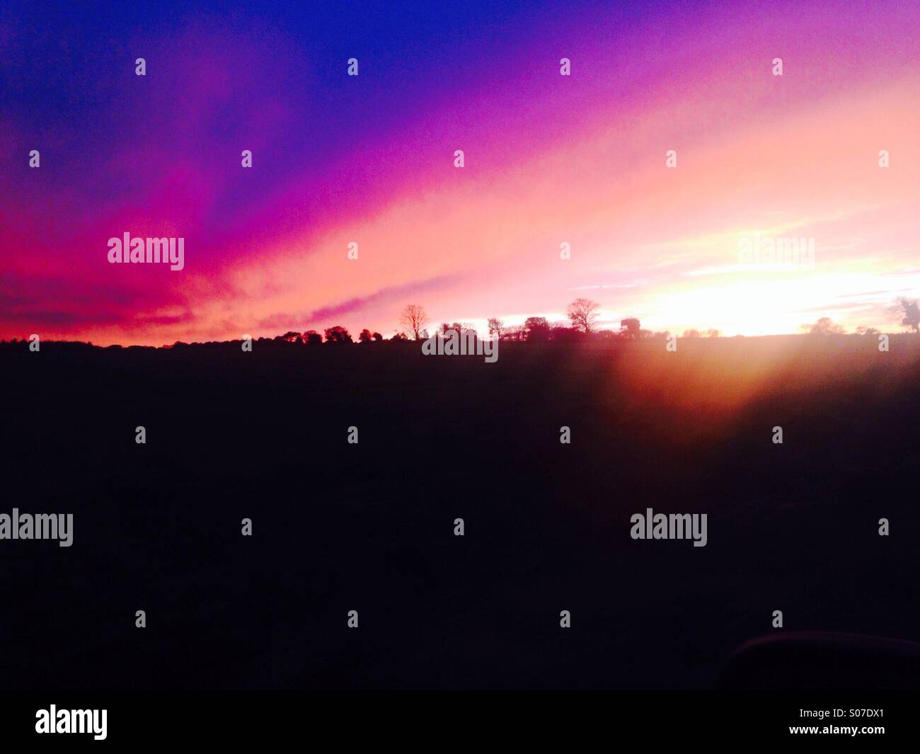 Stormy sunset hi-res stock photography and images - Alamy