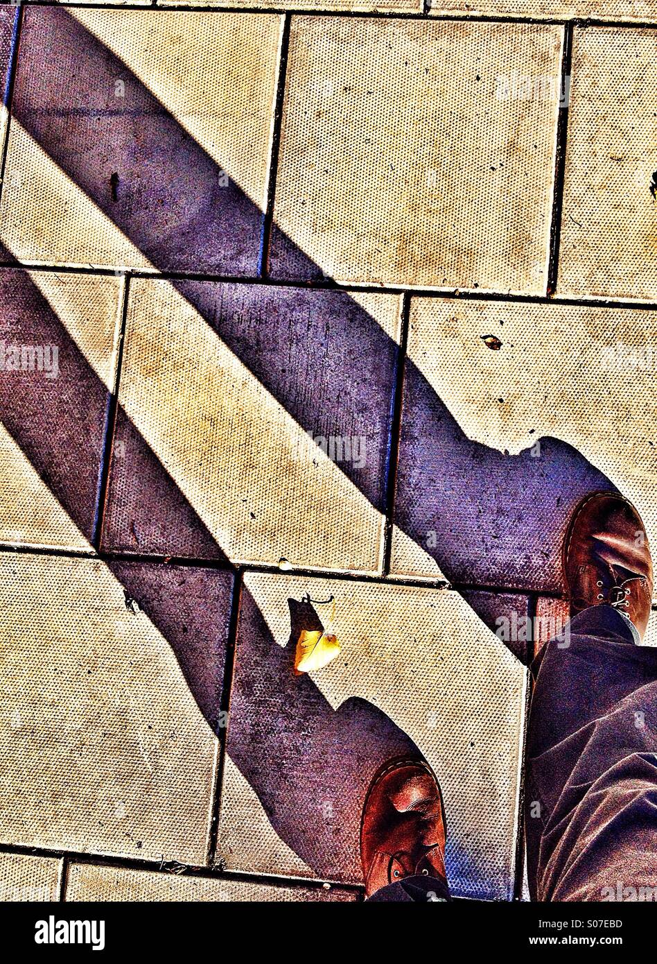 Shadow legs hi-res stock photography and images - Alamy