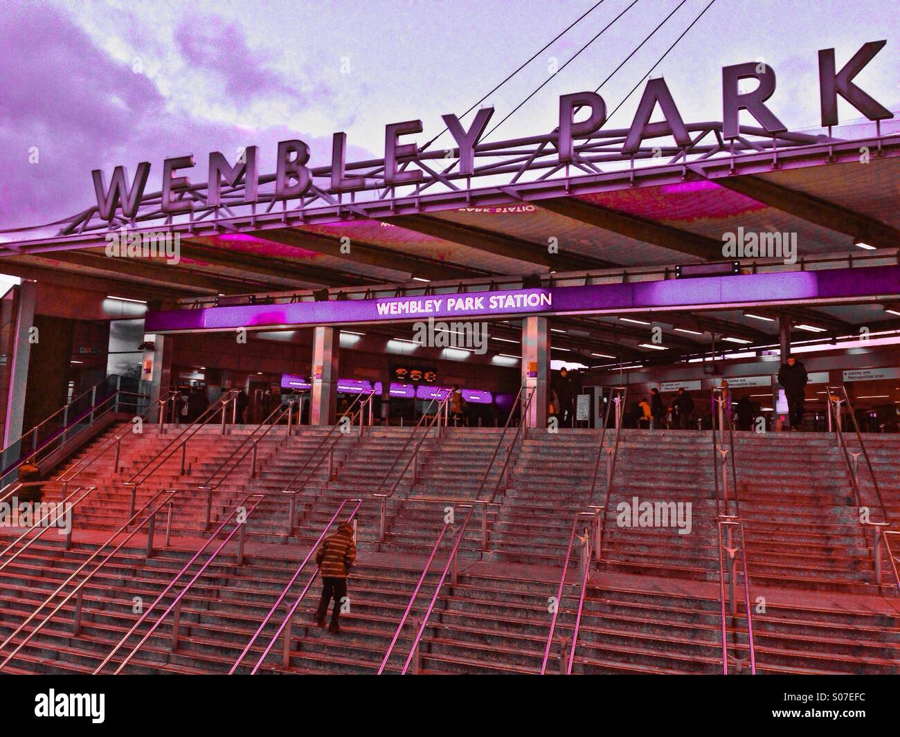 Wembley Park Station, London Borough of Brent, UK Stock Photo - Alamy