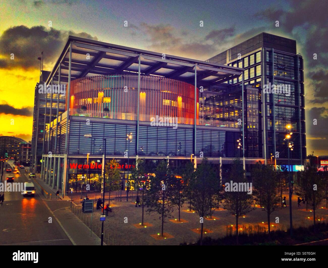 Wembley Library London Borough Brent High Resolution Stock Photography ...
