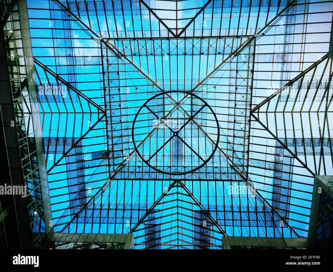 Blue skylight hi-res stock photography and images - Alamy