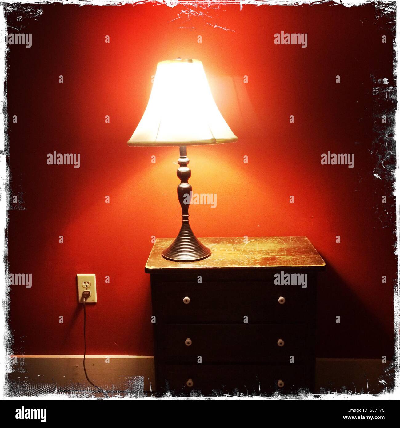 Light of the lamp stand hi-res stock photography and images - Alamy