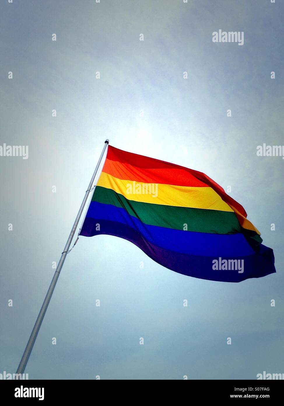 Gay pride flag castro hi-res stock photography and images - Alamy