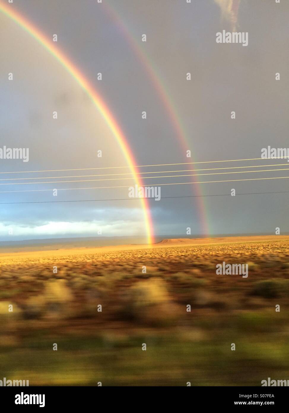 Rainbow windshield hi-res stock photography and images - Alamy