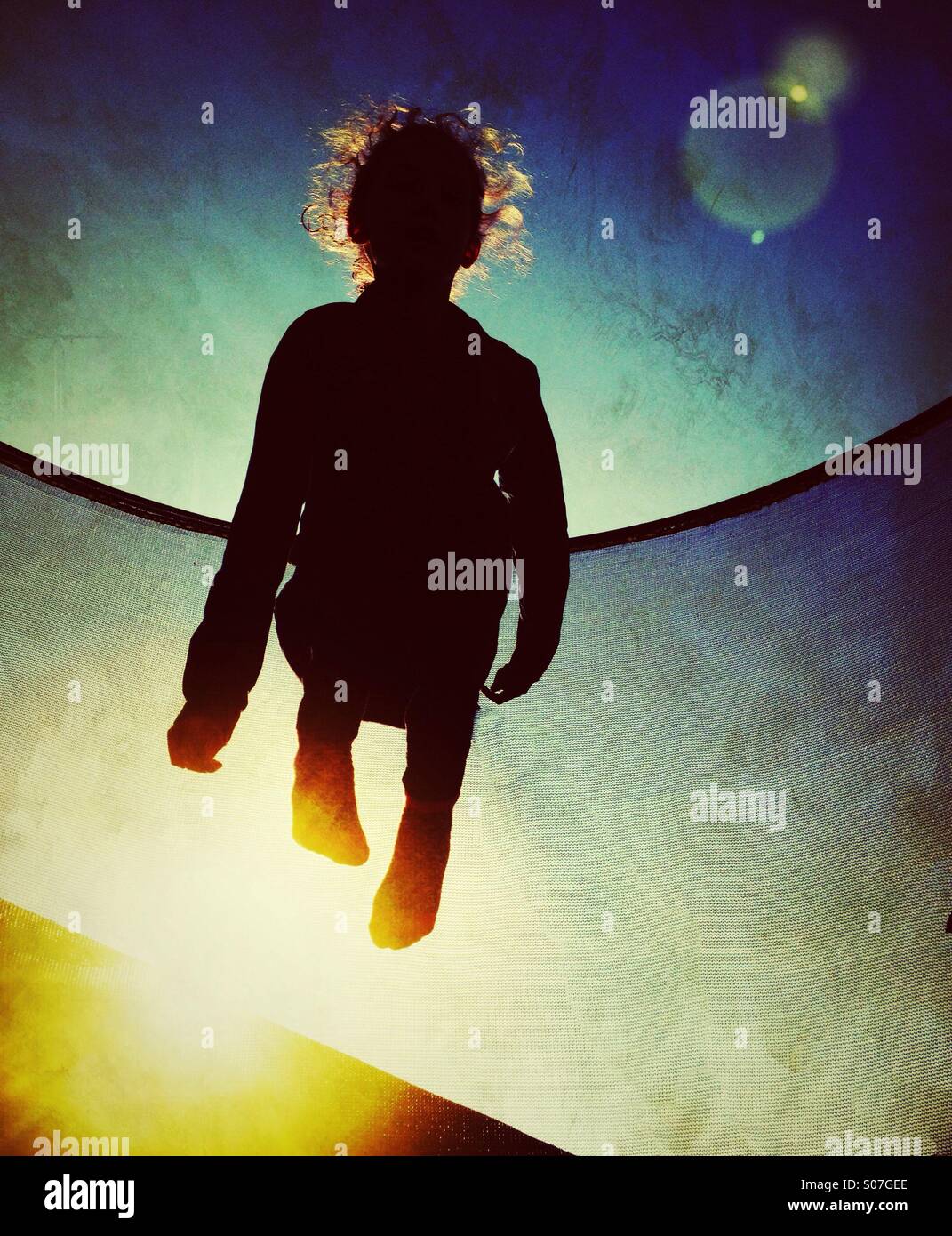 Bouncing Girl High Resolution Stock Photography and Images - Alamy