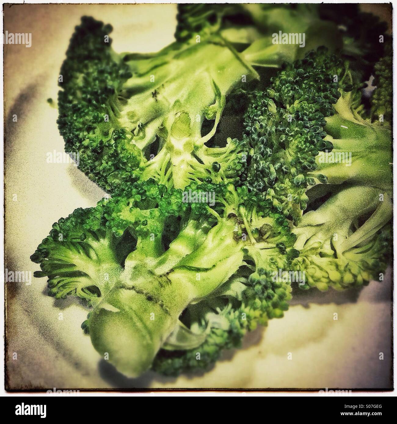Green broccoli vegetables Stock Photo - Alamy