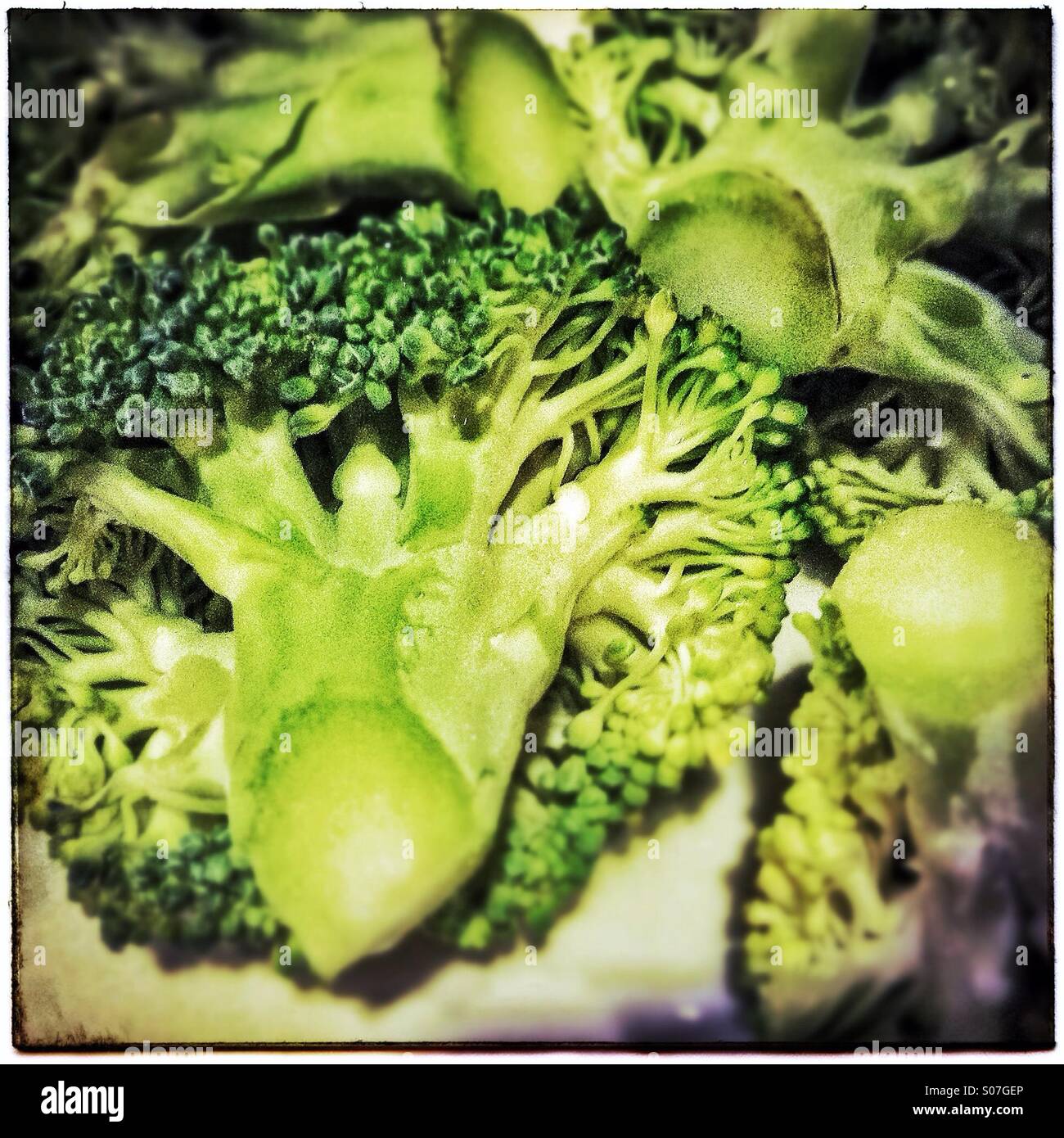 Green broccoli vegetables Stock Photo - Alamy