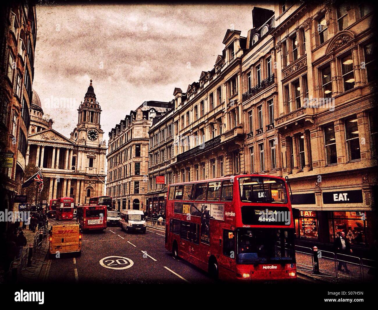 Ludgate circus, City of London, UK Stock Photo - Alamy