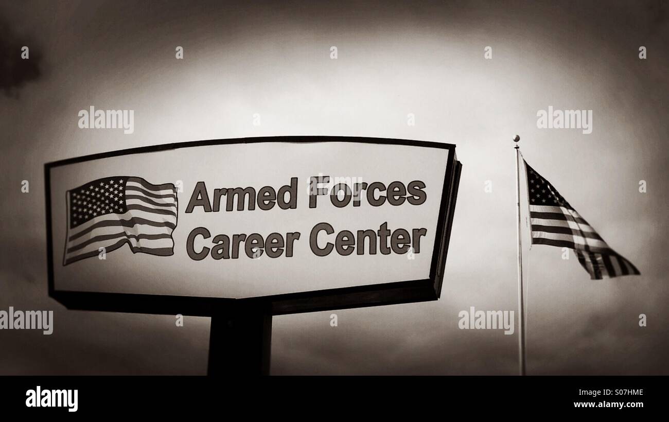 Armed Forces Career Center Stock Photo - Alamy