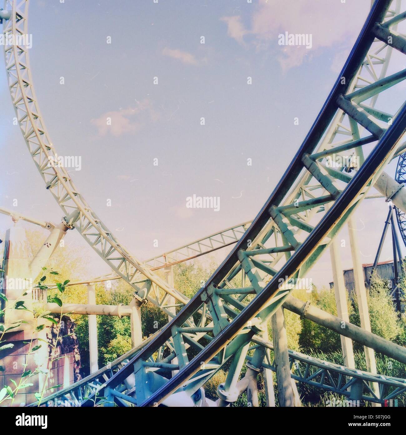 Roller coaster alton towers hi-res stock photography and images - Alamy