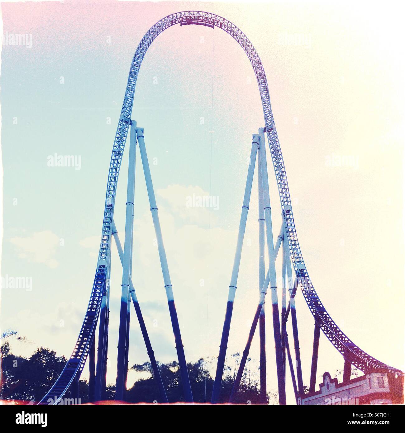 Alton Towers Roller Coaster High Resolution Stock Photography and ...