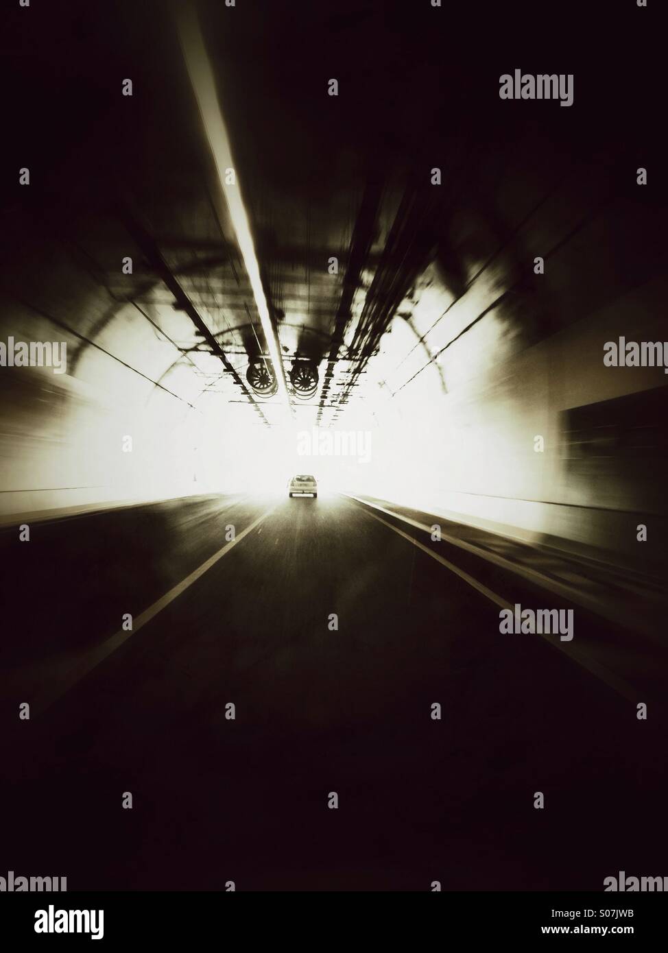 Car Going Out Tunnel High Resolution Stock Photography and Images - Alamy