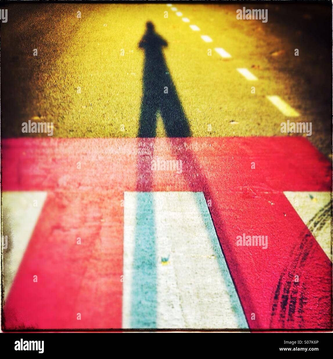 Anonymous pedestrian hi-res stock photography and images - Alamy