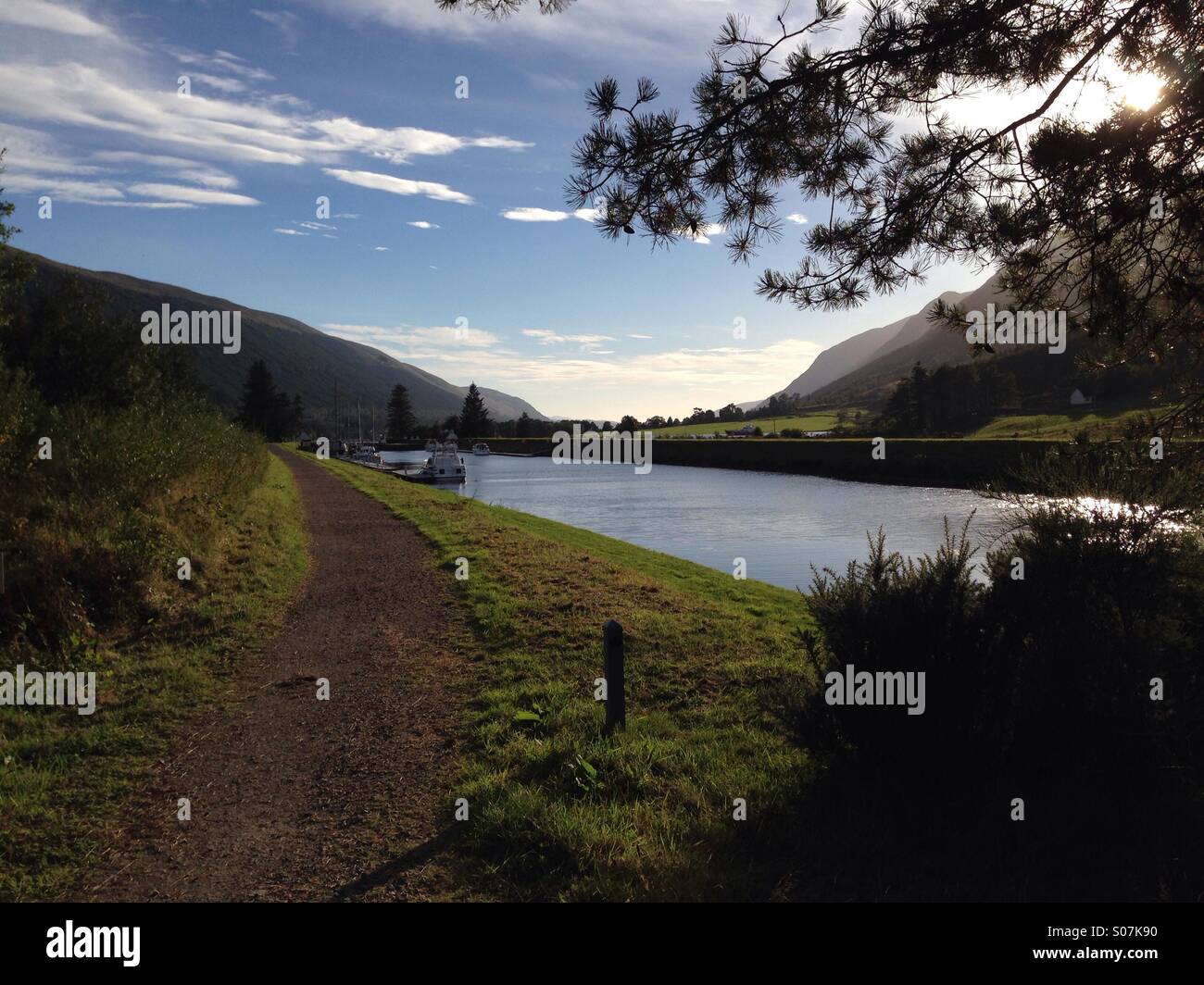 Laggan lock, Scotland Stock Photo - Alamy