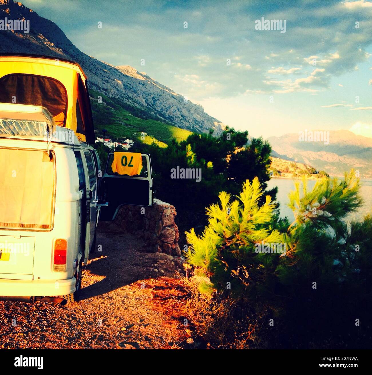 1970s camping hi-res stock photography and images - Alamy