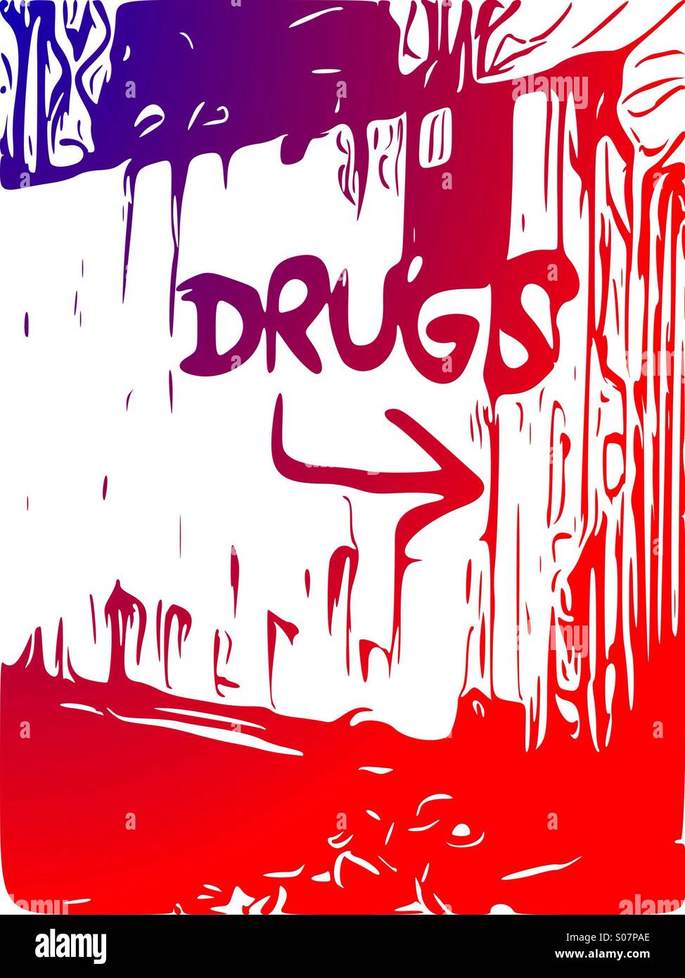 Graffiti style word art hi-res stock photography and images - Alamy