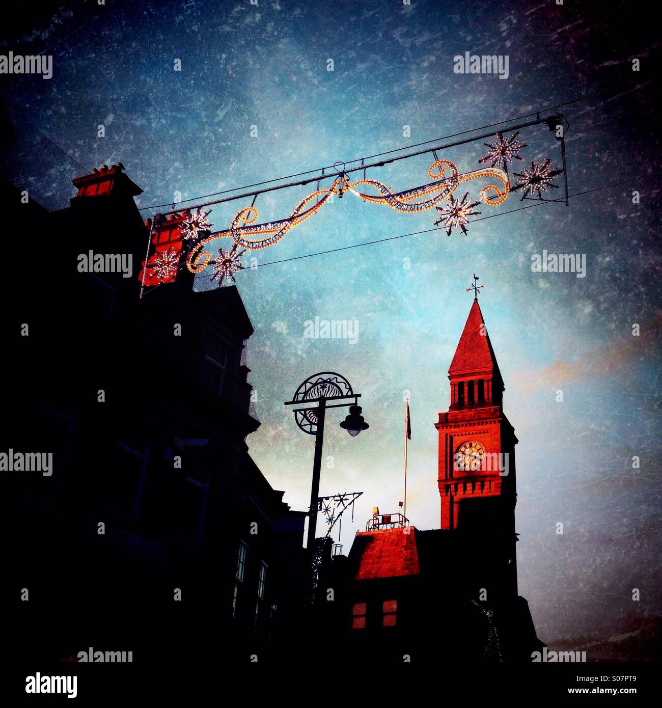 Town hall christmas decoration hi-res stock photography and images - Alamy