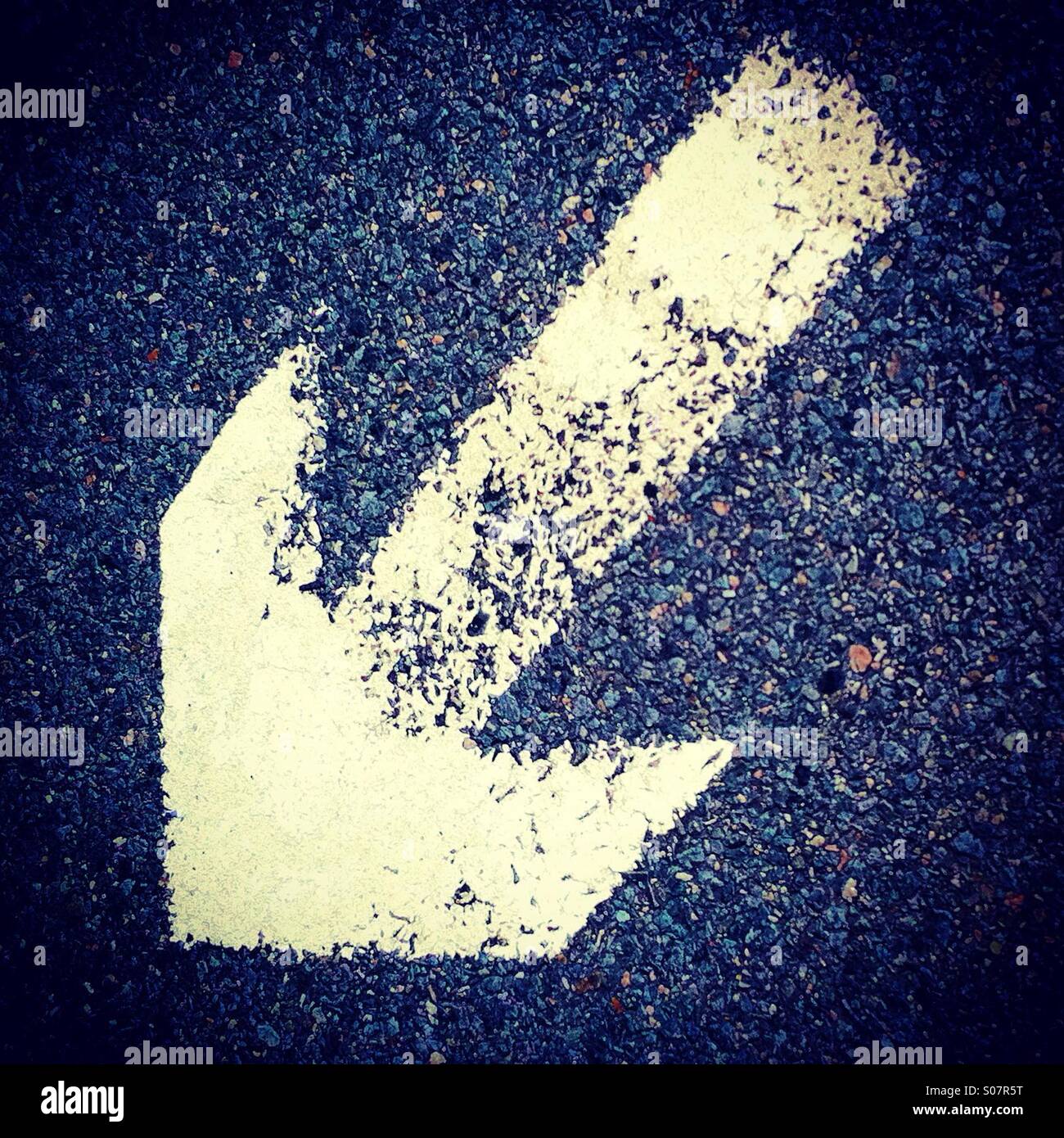 Going down on the left Stock Photo - Alamy