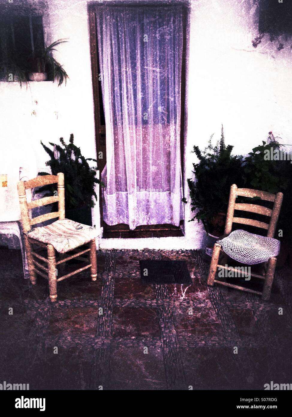 Old fashioned seats hi-res stock photography and images - Alamy