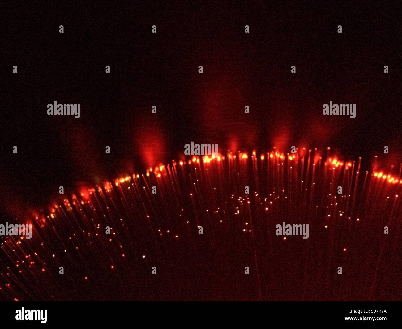 Fibre optic lights Stock Photo - Alamy