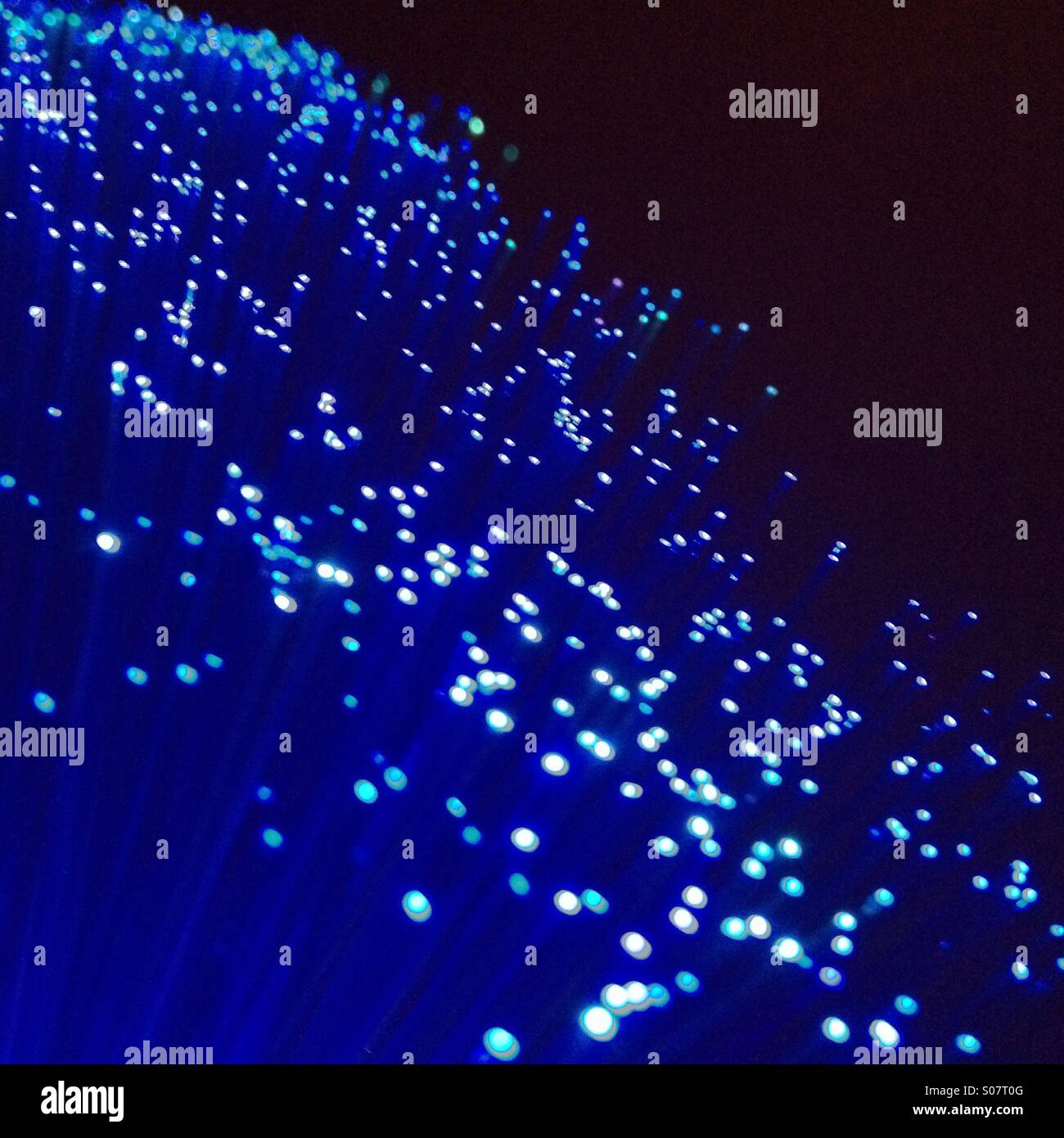 Fibre optic lights Stock Photo - Alamy