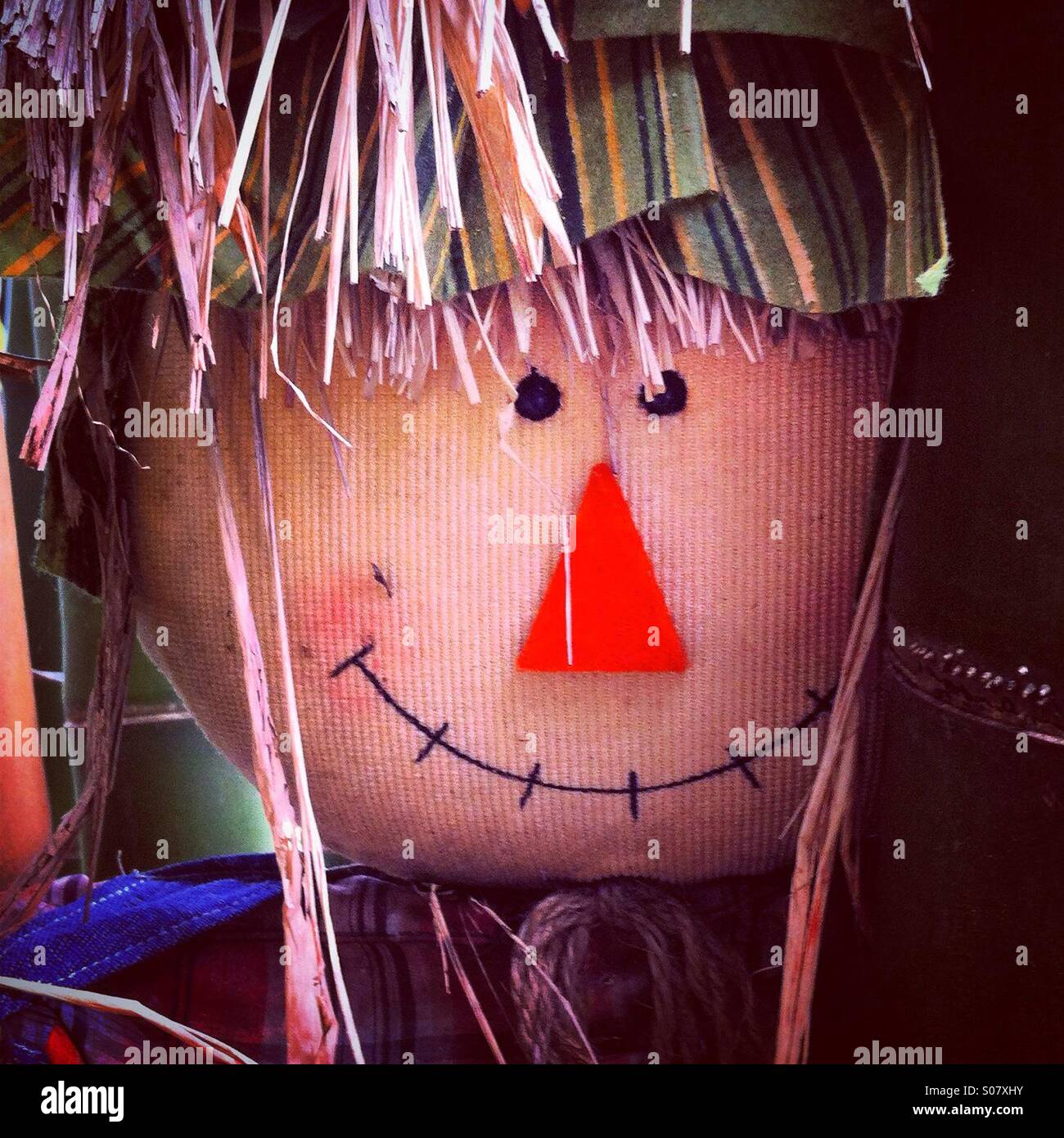 Happy scarecrow face hi-res stock photography and images - Alamy