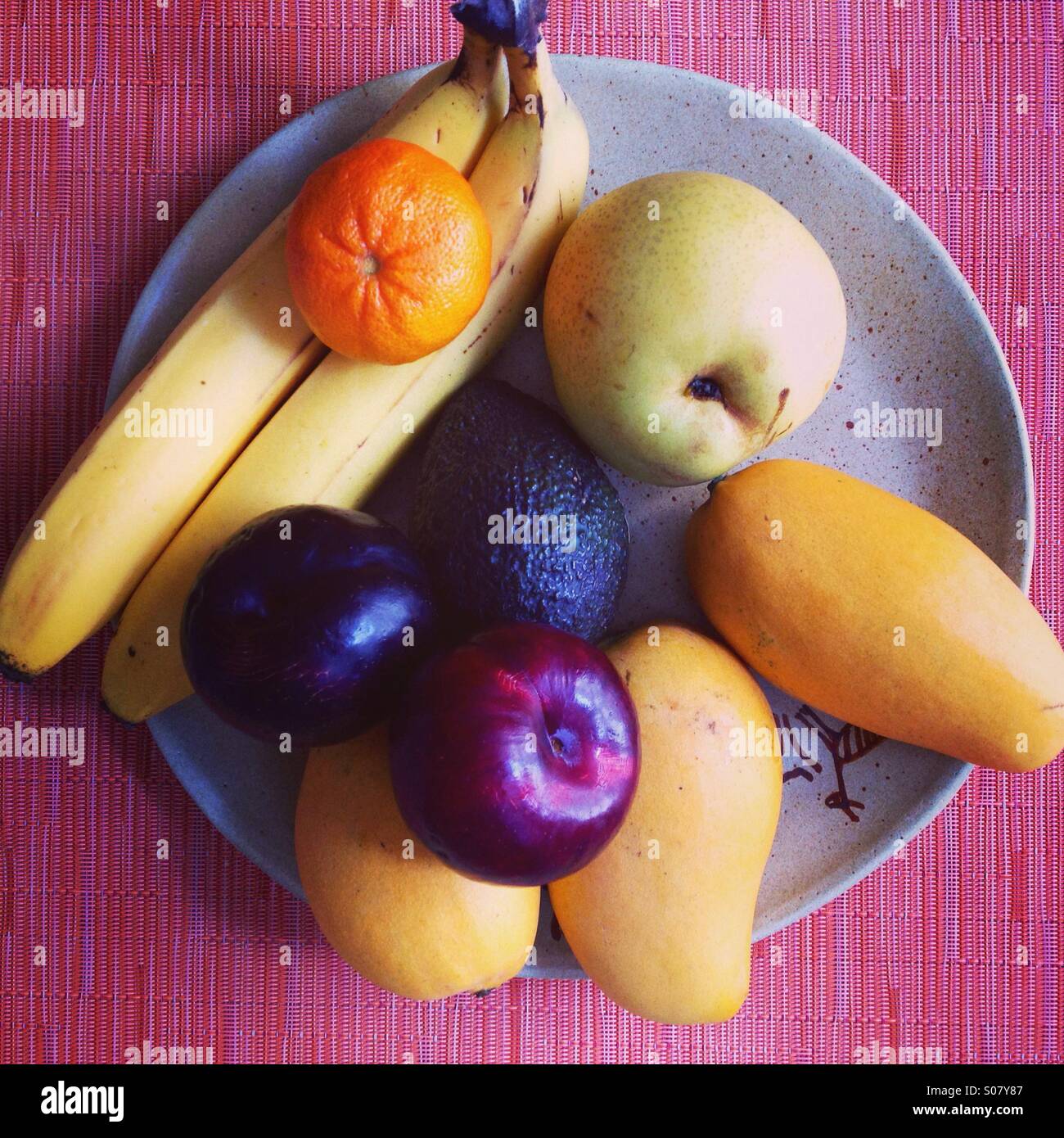 Fruit plate hi-res stock photography and images - Alamy