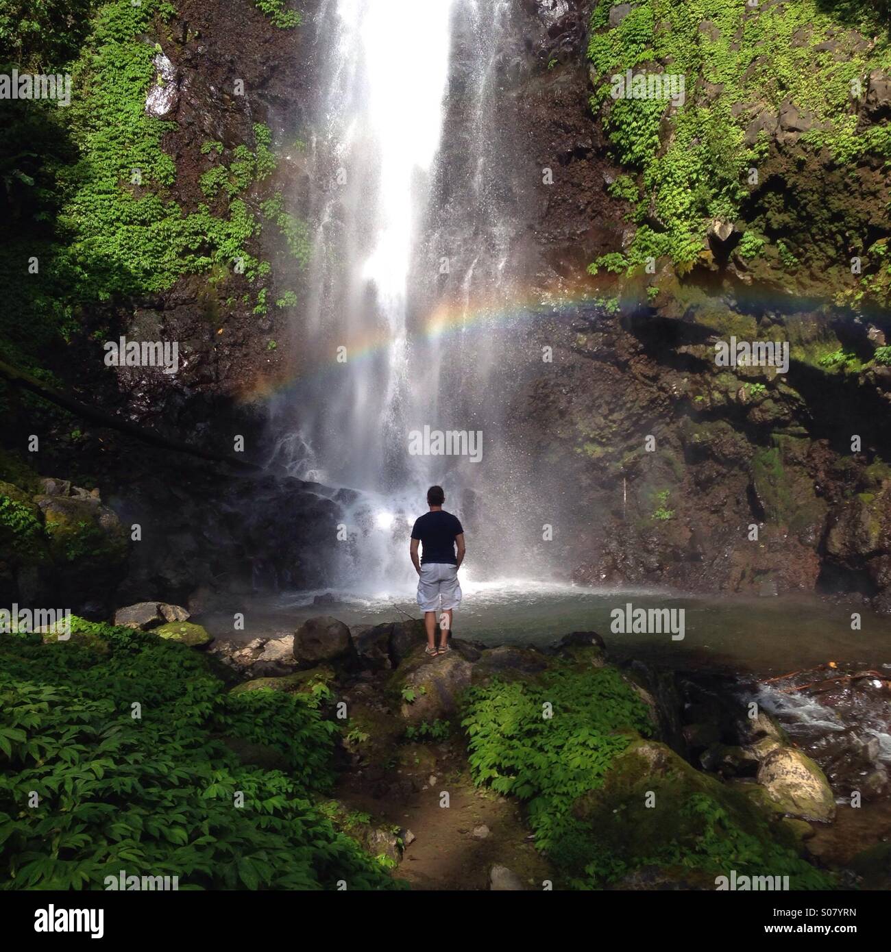 Lonely waterfall hi-res stock photography and images - Alamy