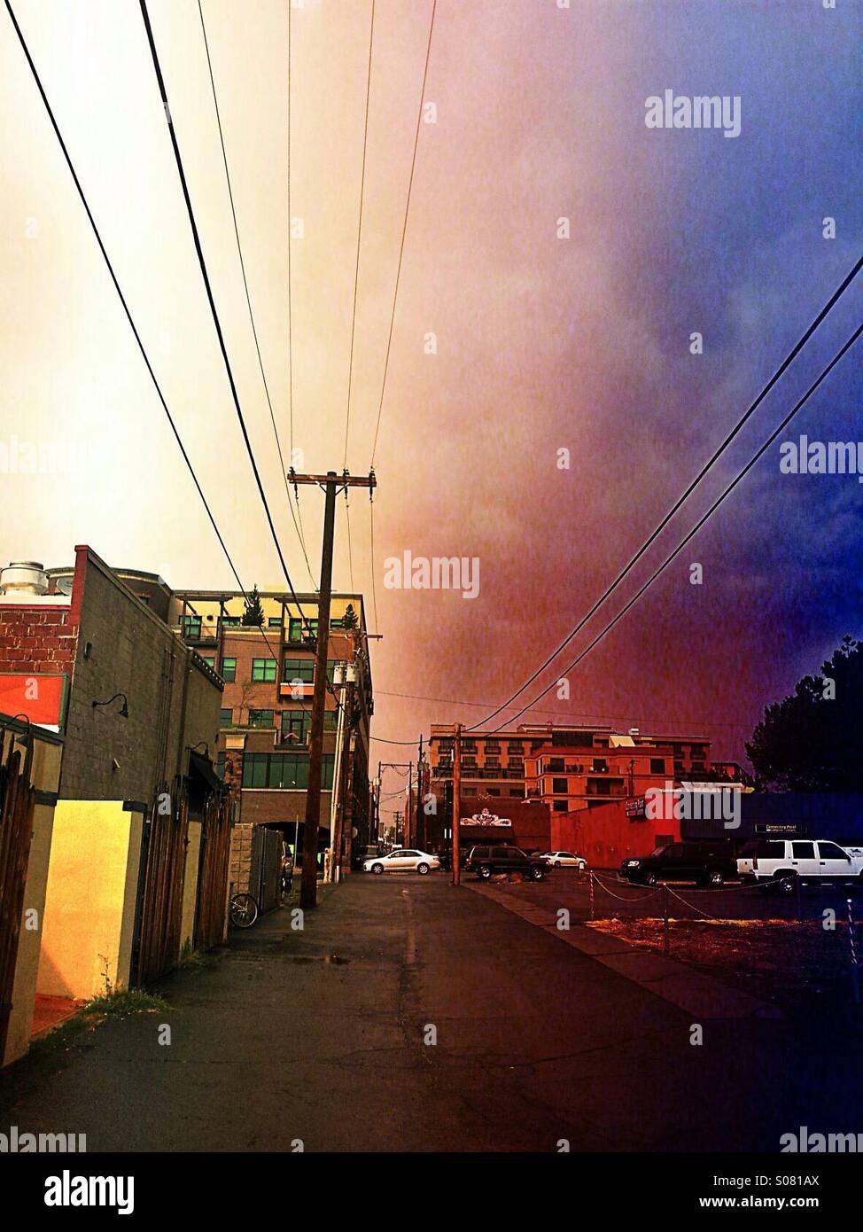 Bend oregon downtown hi-res stock photography and images - Alamy