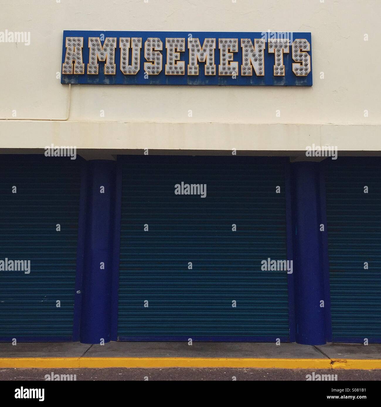 Amusements Arcade Closed High Resolution Stock Photography and Images ...