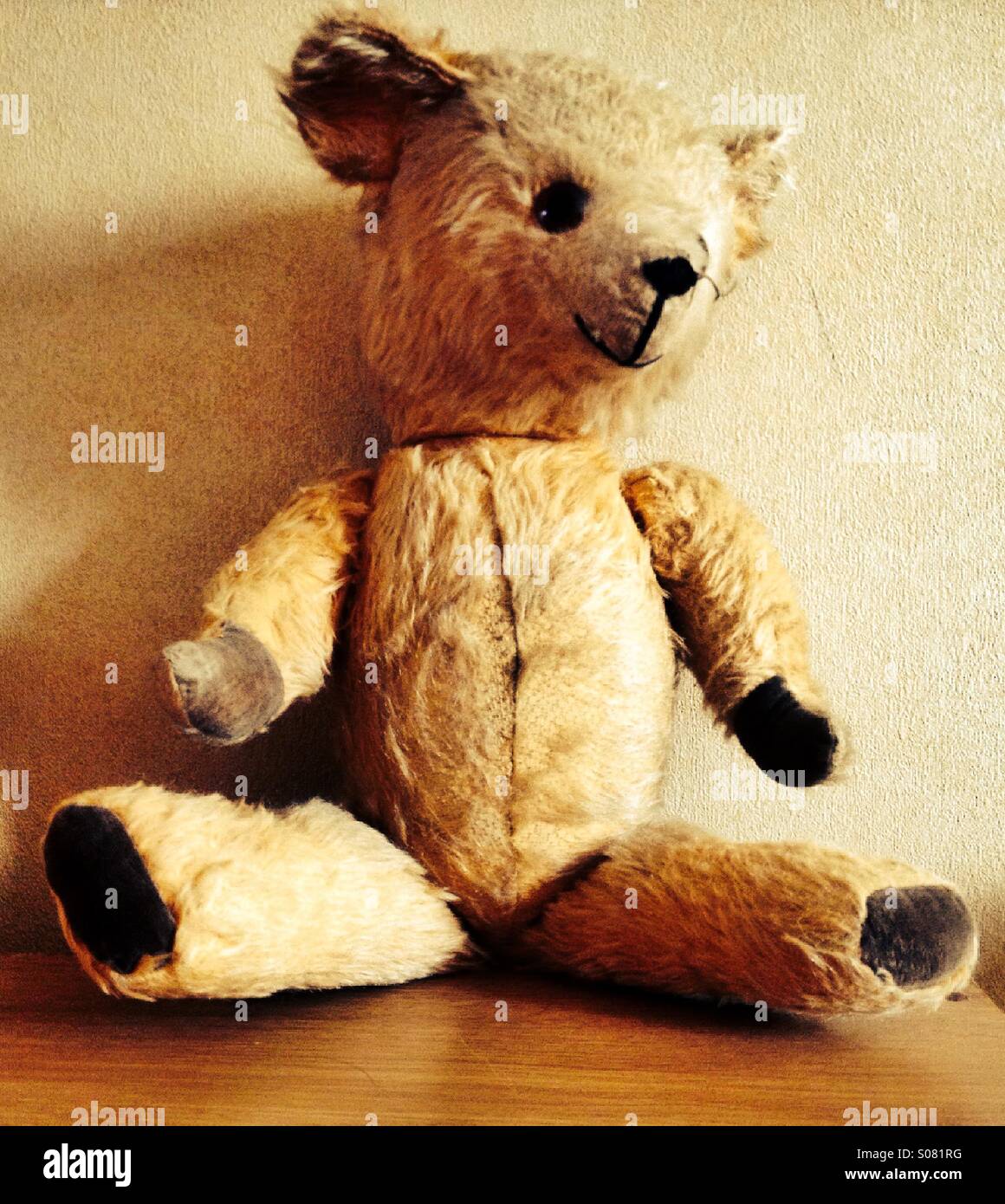 Old teddy bear Stock Photo - Alamy