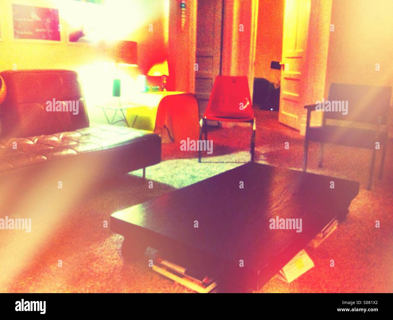 60s retro room hi-res stock photography and images - Alamy