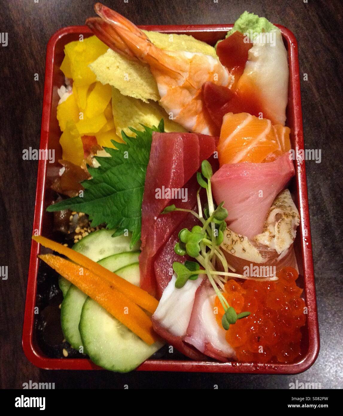 Chirashi sushi hi-res stock photography and images - Alamy