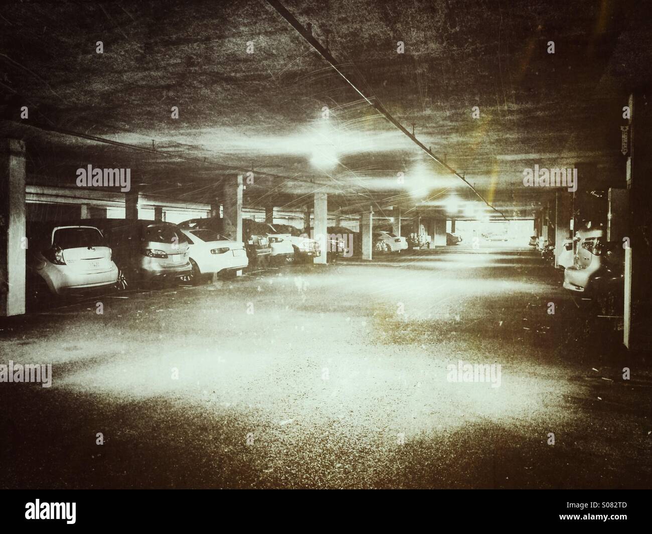 Multi storey car park Stock Photo - Alamy