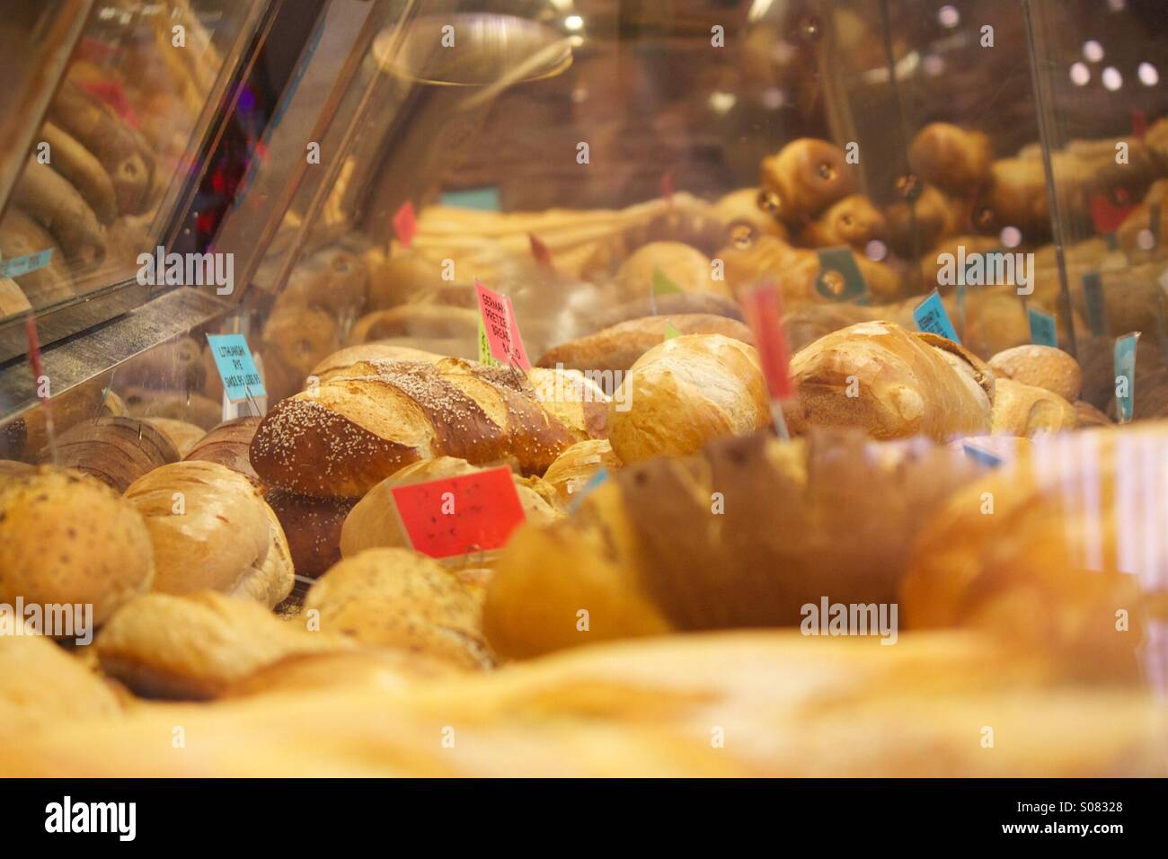 Bread at the market Stock Photo - Alamy