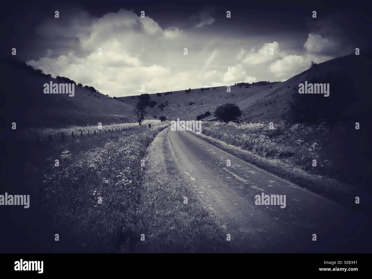 Lonely cycle hi-res stock photography and images - Alamy