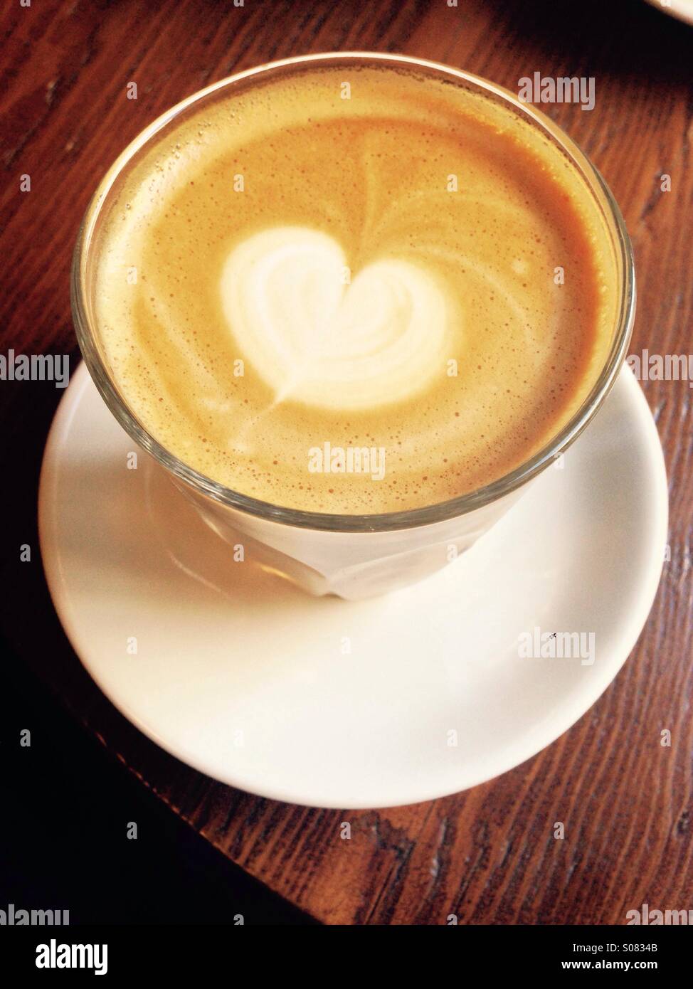 Love heart espresso hi-res stock photography and images - Alamy