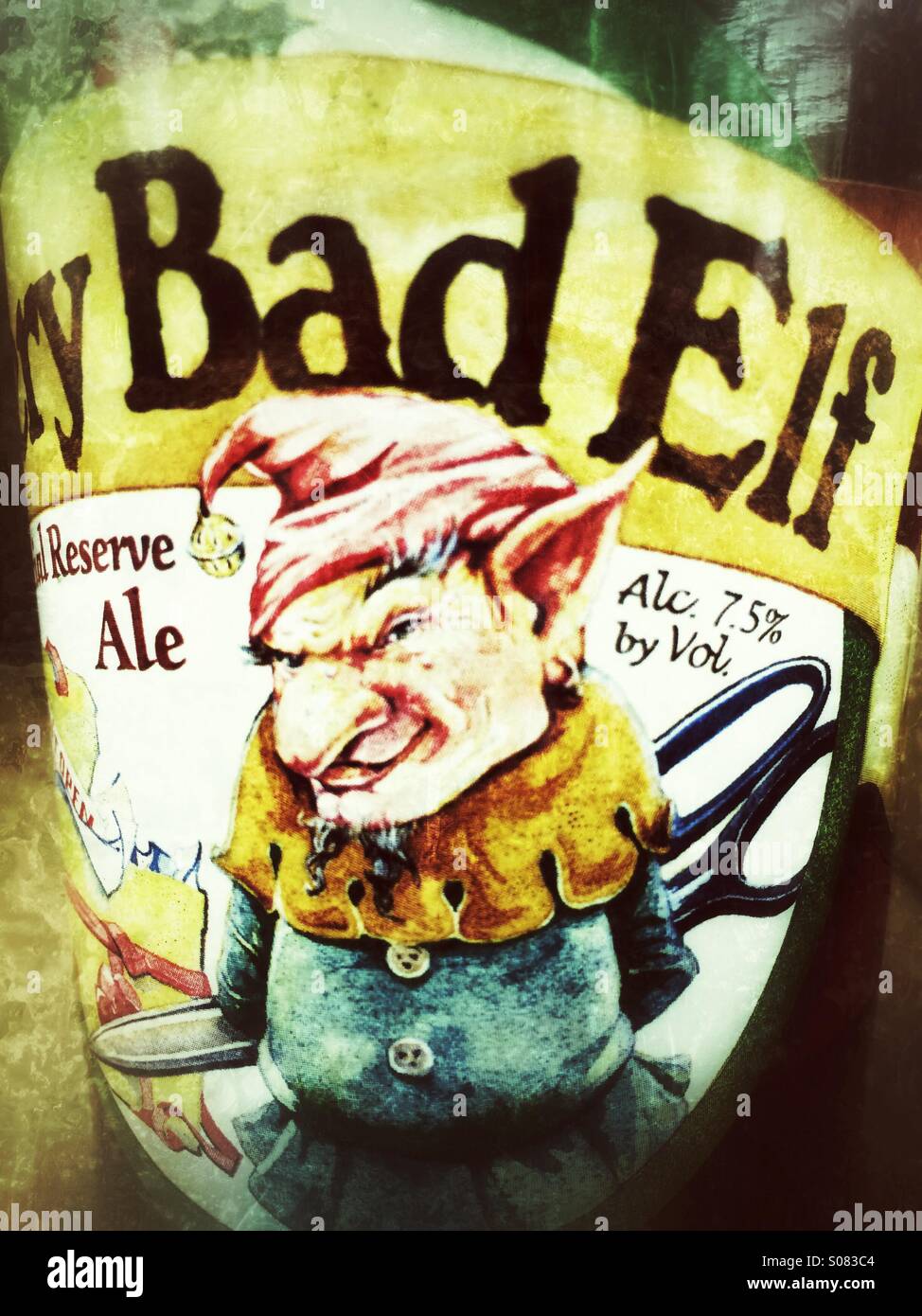 Very Bad Elf Ale Stock Photo - Alamy