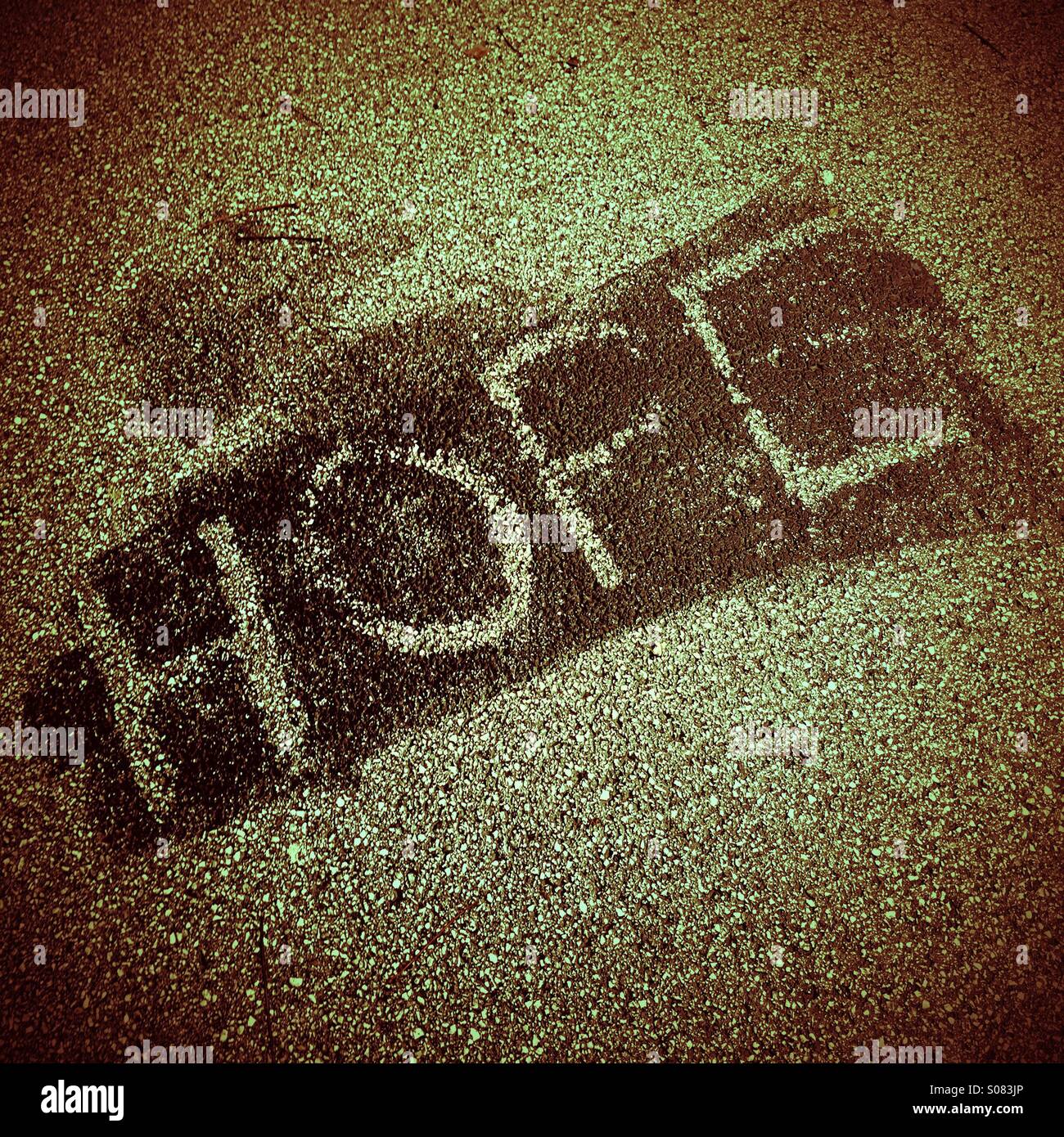 Hope graffiti hi-res stock photography and images - Alamy