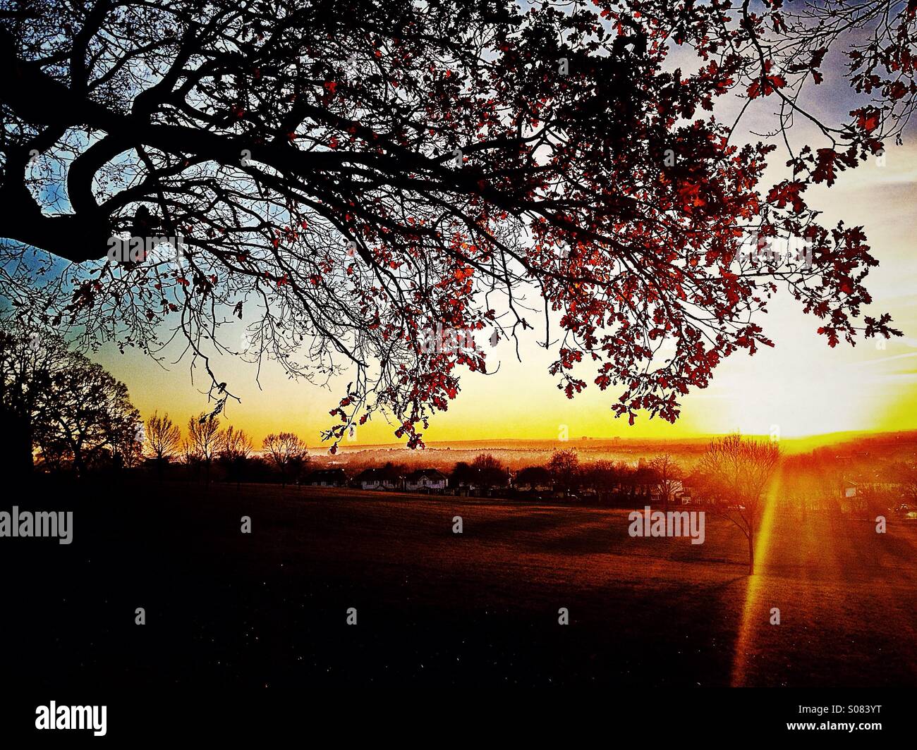 Urban sunset hi-res stock photography and images - Alamy